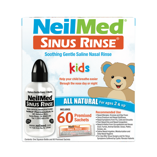 NEILMED KIDS SINUS RINSE - 60 SACHETS – McCartan's Pharmacy
