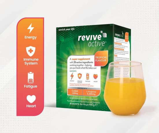 REVIVE ACTIVE TROPICAL FLAVOUR - 30 PACK – McCartan's Pharmacy