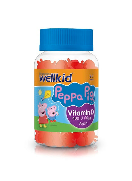 VITABIOTICS WELLKID PEPPA PIG VIT D3 30'S PASTILLES – McCartan's Pharmacy