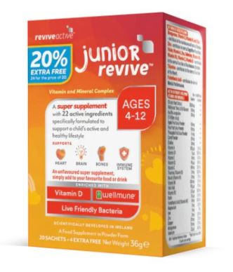 REVIVE ACTIVE JUNIOR - 20% EXTRA FREE – McCartan's Pharmacy